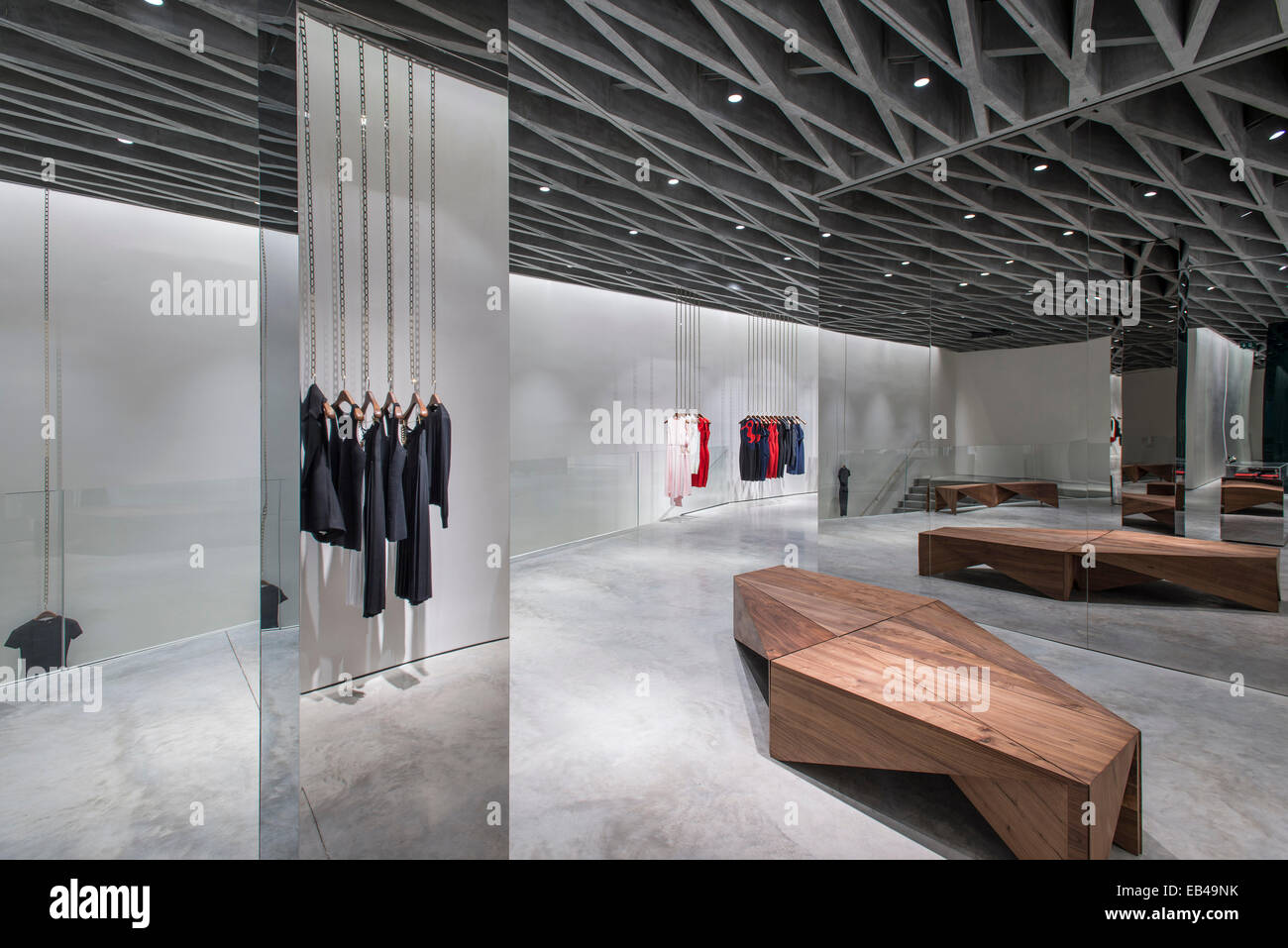 Victoria Beckham Store, London, United Kingdom. Architect: Farshid ...