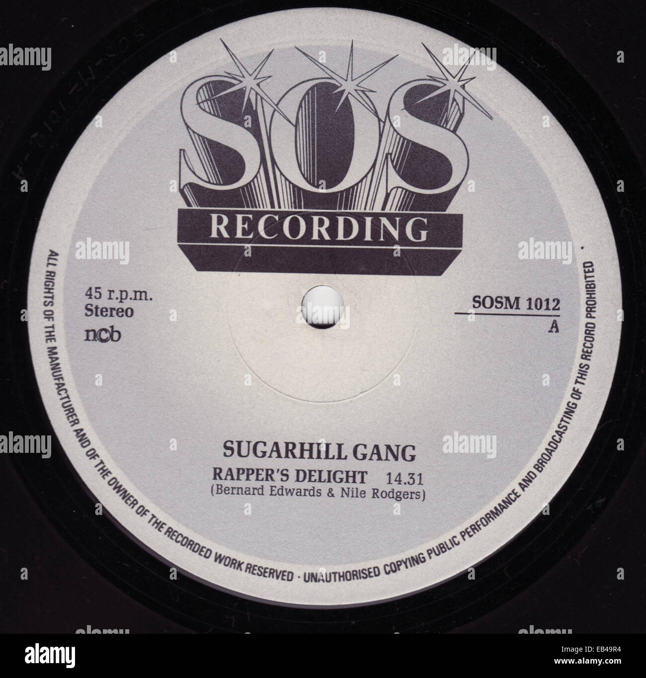 Sugarhill gang rappers delight hi-res stock photography and images - Alamy