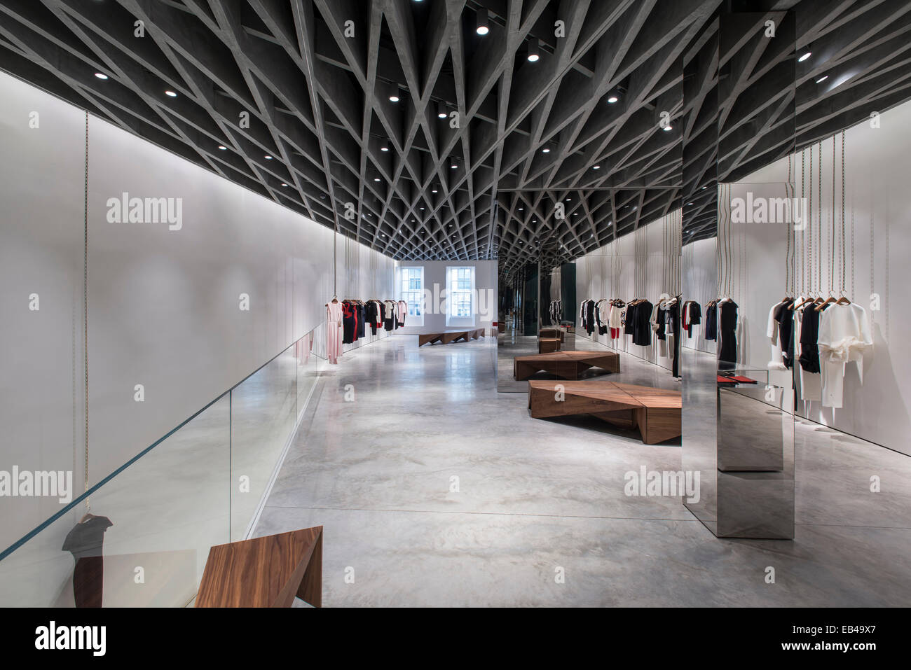 Victoria Beckham Store, London, United Kingdom. Architect: Farshid ...