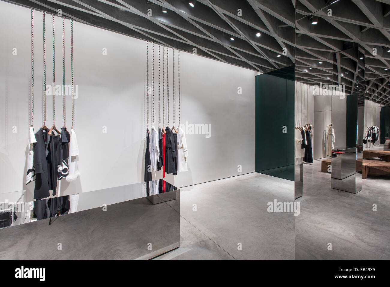 Victoria Beckham Store, London, United Kingdom. Architect: Farshid ...
