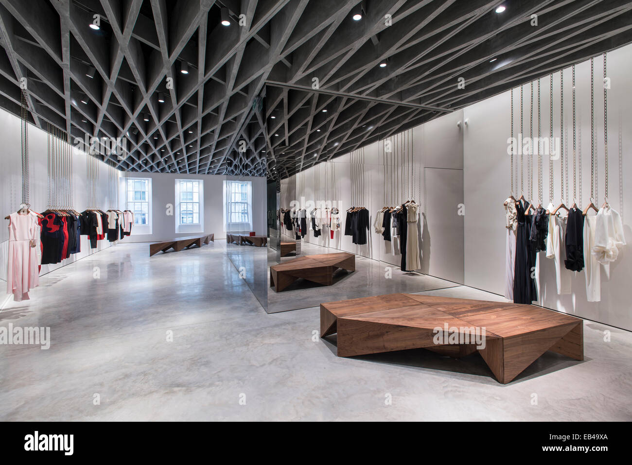 Victoria Beckham Store, London, United Kingdom. Architect: Farshid ...