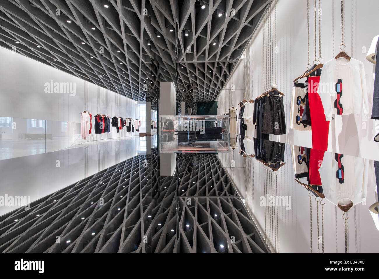 Victoria Beckham Store, London, United Kingdom. Architect: Farshid ...