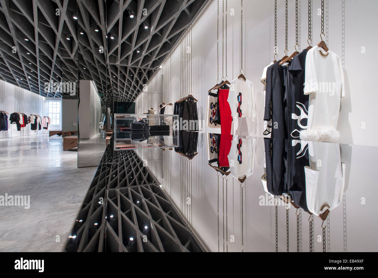Victoria Beckham Store, London, United Kingdom. Architect: Farshid ...