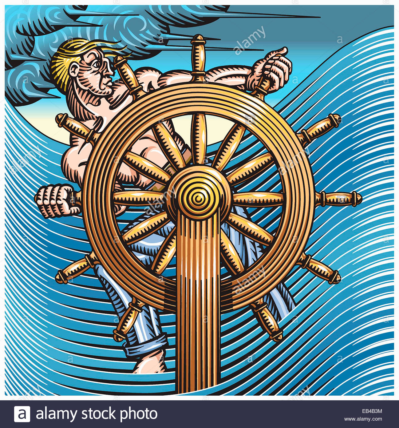 Ship Wheel Storm Stock Photos & Ship Wheel Storm Stock Images - Alamy