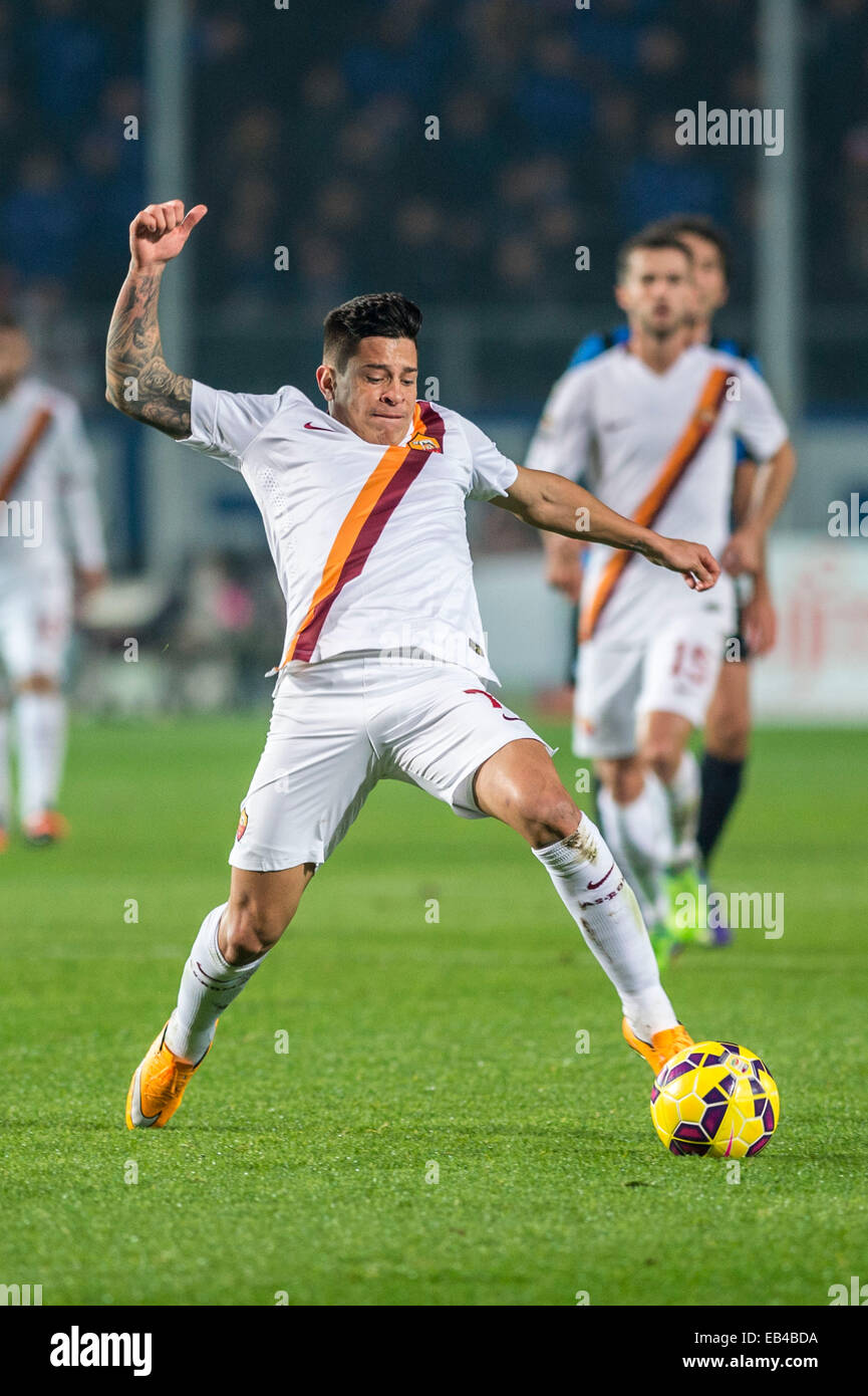 Atleti Azzurri d'Italia Stadium; Bergamo, Italy. 22nd Nov, 2014. Juan ...