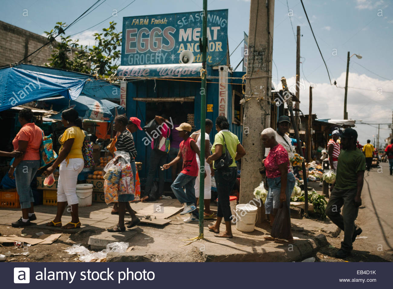 Kingston Jamaica Street High Resolution Stock Photography and Images ...