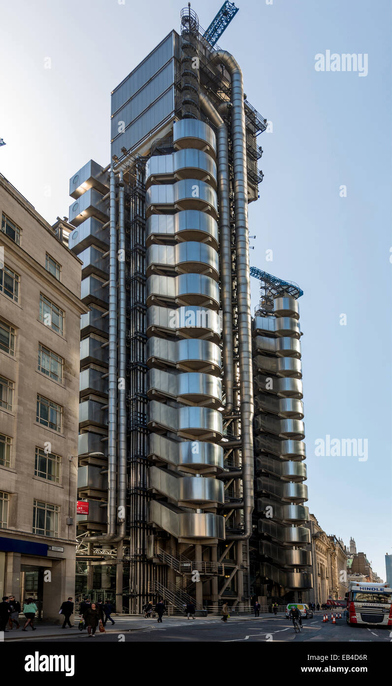 Lloyd's of London Insurance building, 1 Lime Street, City of London ...