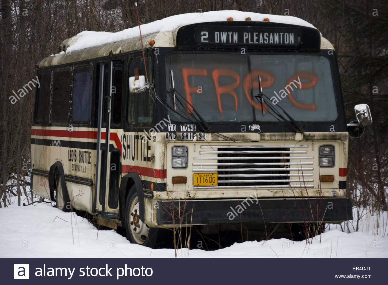 Old Broken Down Bus Stock Photos & Old Broken Down Bus Stock Images - Alamy