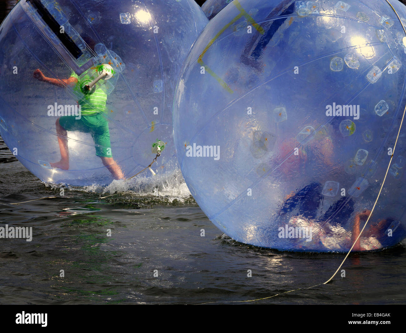 Ball floating water hi-res stock photography and images - Alamy