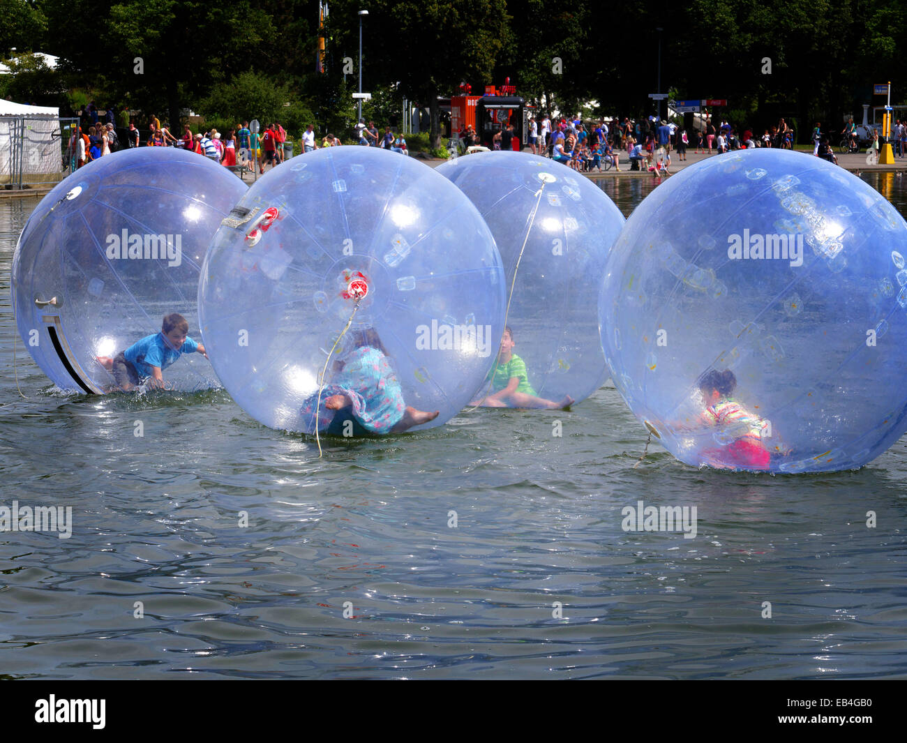 Xingcheng Seaside Water Ball Water Activity Stock Photo,, 42% OFF