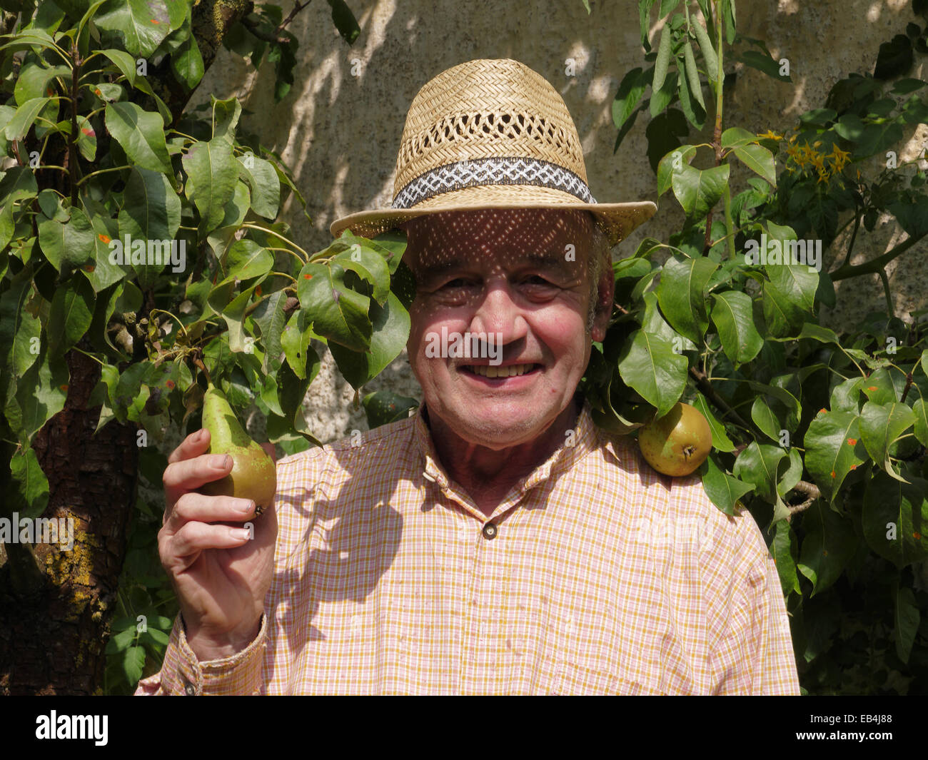 Happy farmer family hi-res stock photography and images - Alamy
