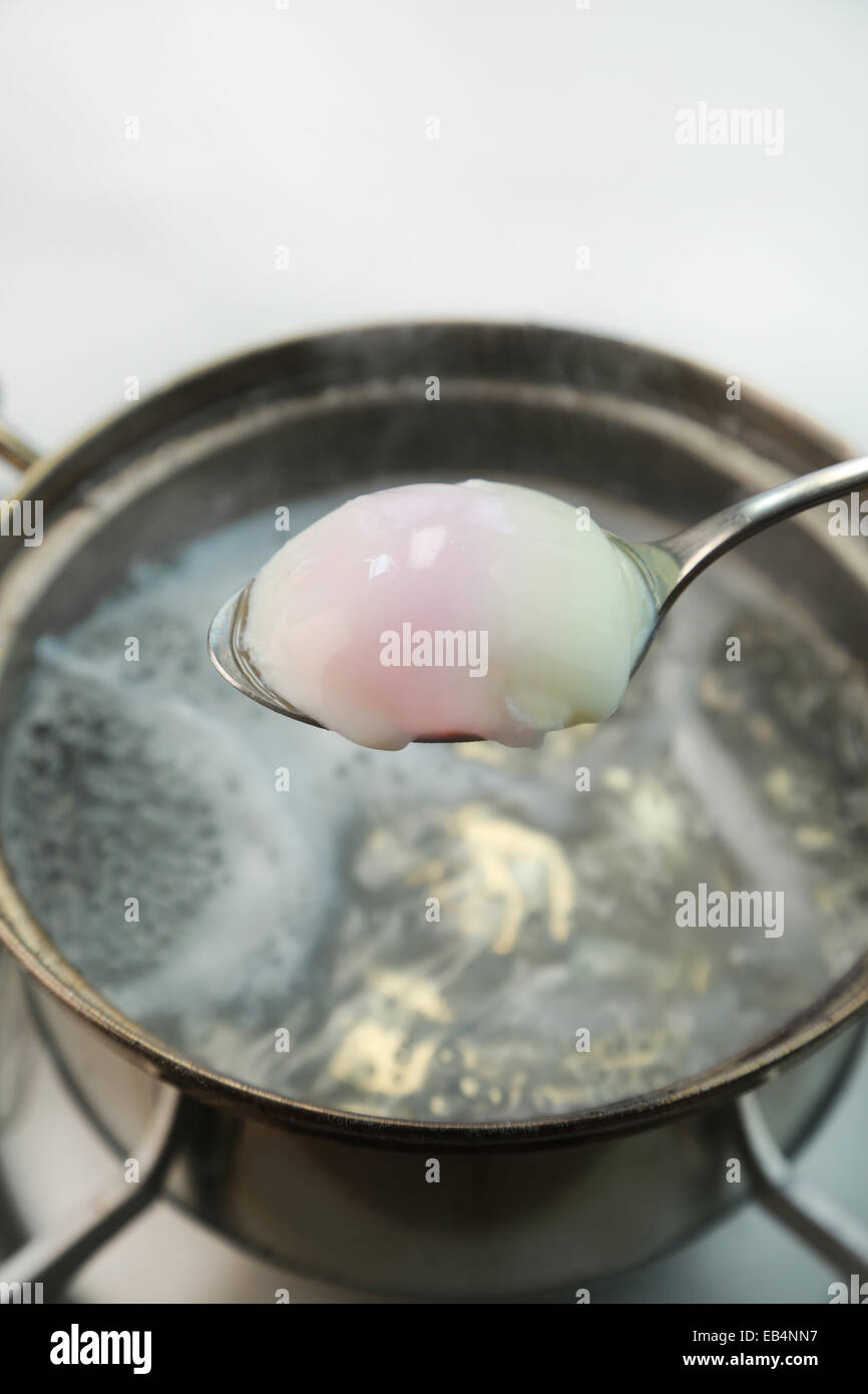 Egg spoon water hi-res stock photography and images - Alamy