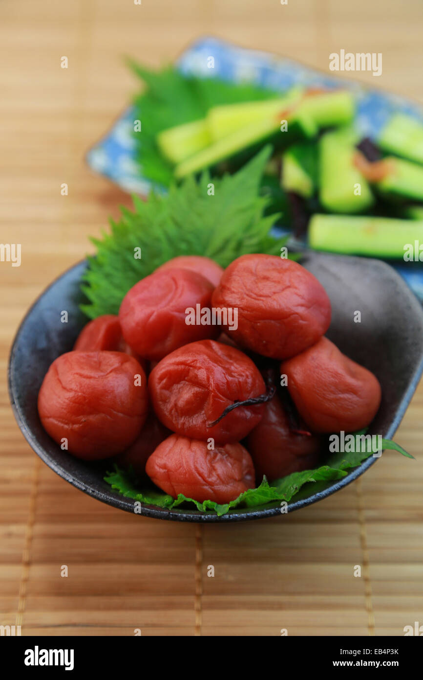 Pickled plum hi-res stock photography and images - Alamy