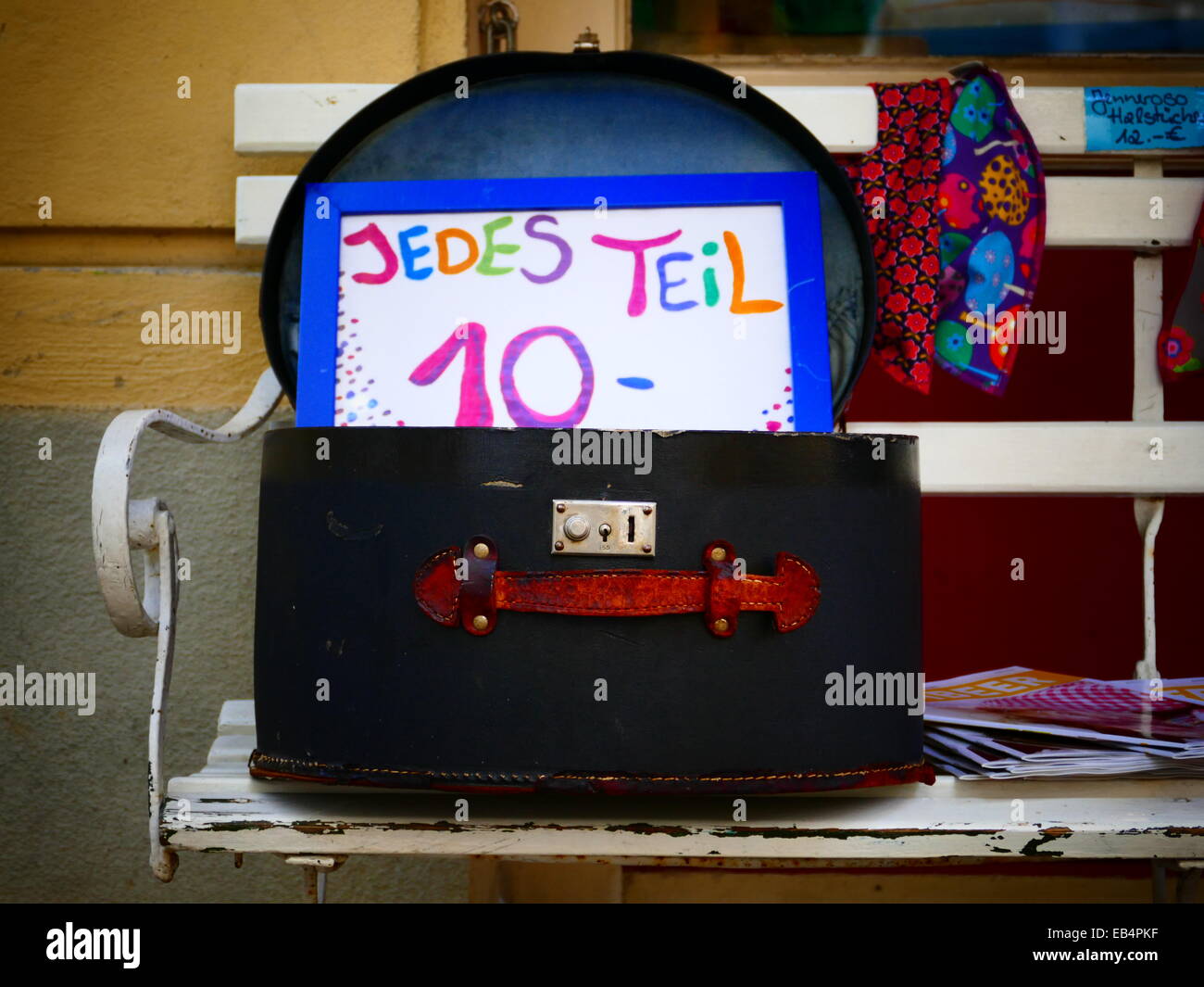 Local Shop items on sale Stock Photo - Alamy