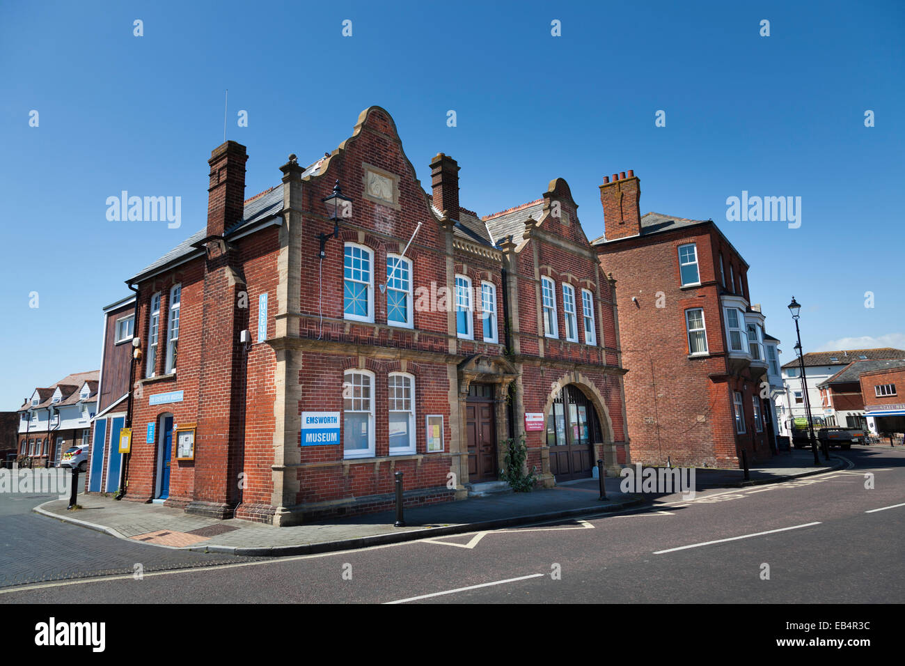 Emsworth museum and fire station exterior Stock Photo - Alamy