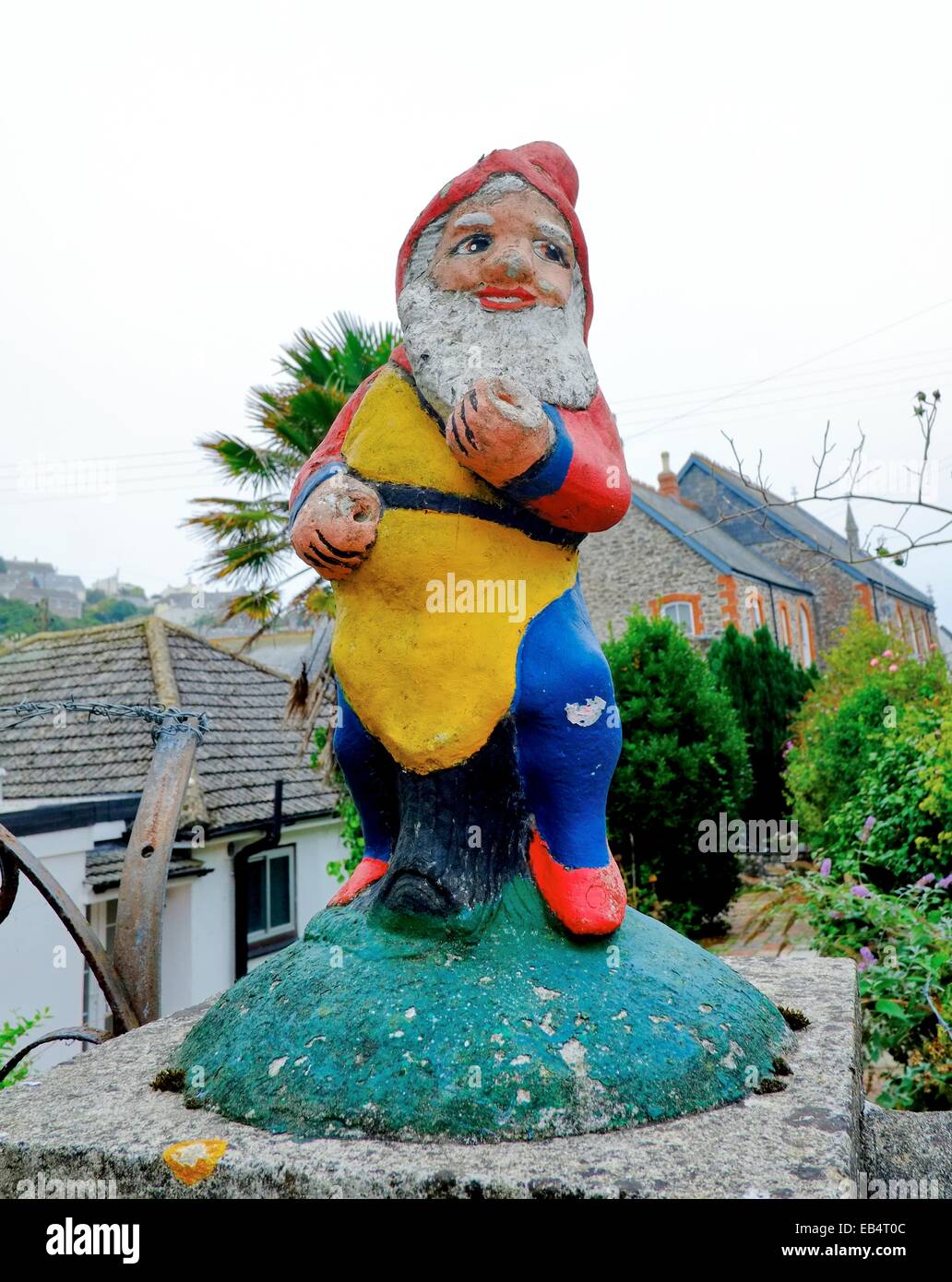 A garden gnome England UK Stock Photo - Alamy