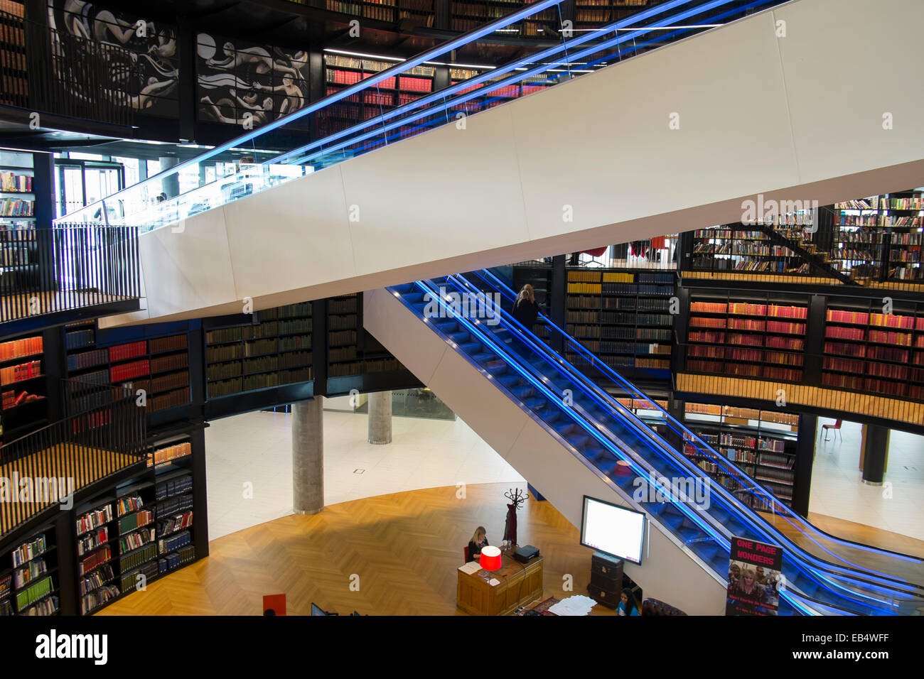 Library of birmingham interior hi-res stock photography and images - Alamy