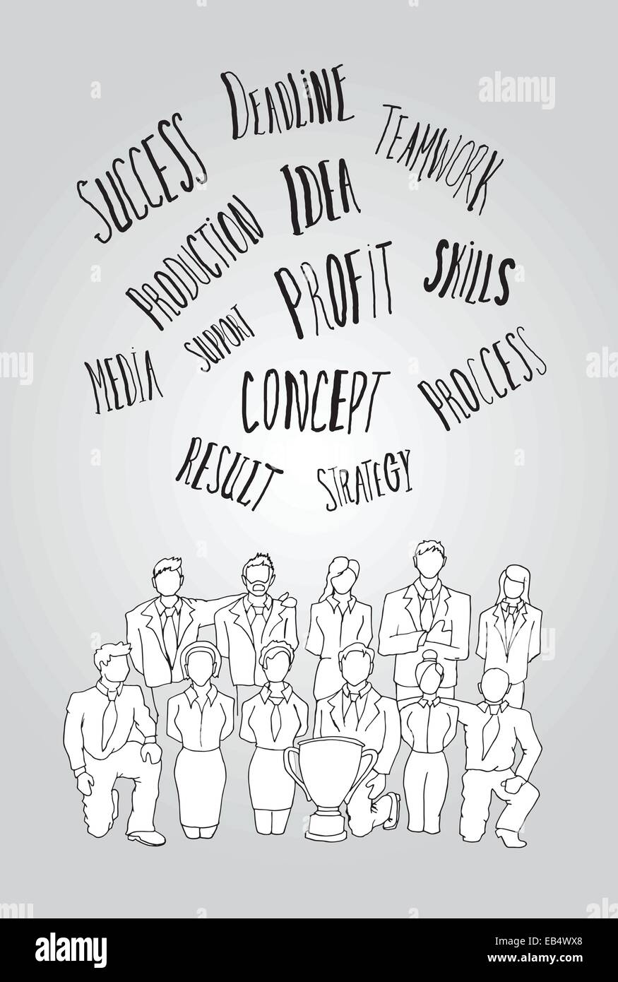 Buzzwords Stock Vector Images - Alamy