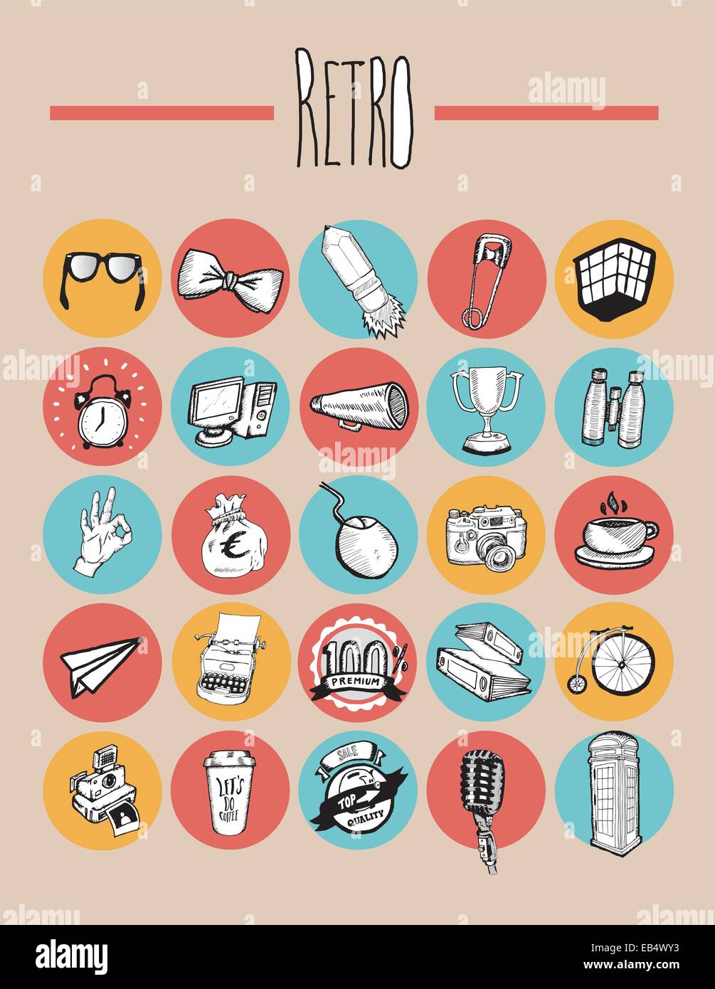 Retro hi-res stock photography and images - Alamy