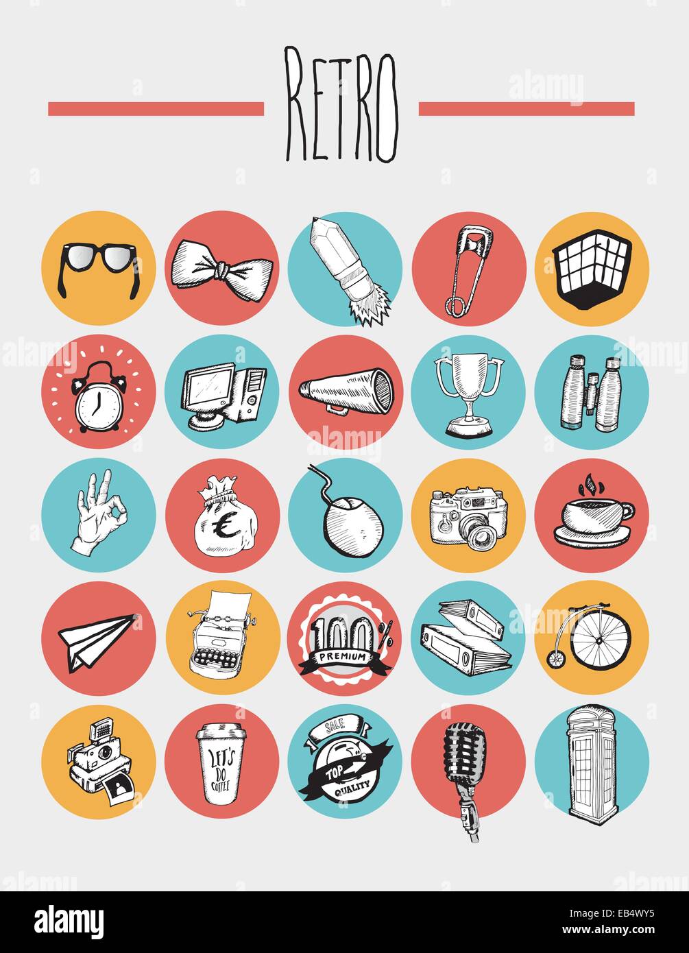 Typewriter camera retro Stock Vector Images - Alamy