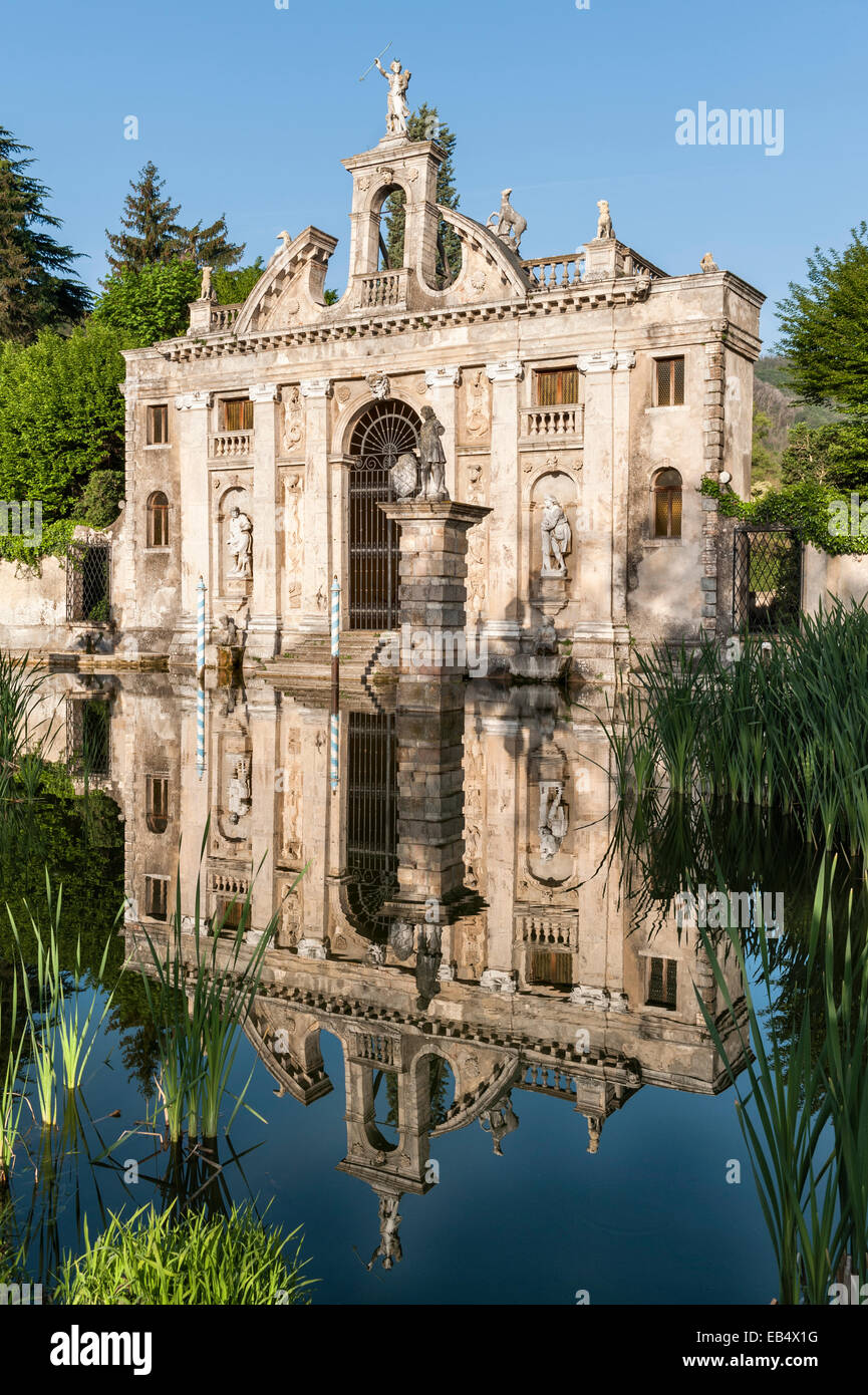 The spectacular Watergate of Diana at the original entrance to the 16c ...