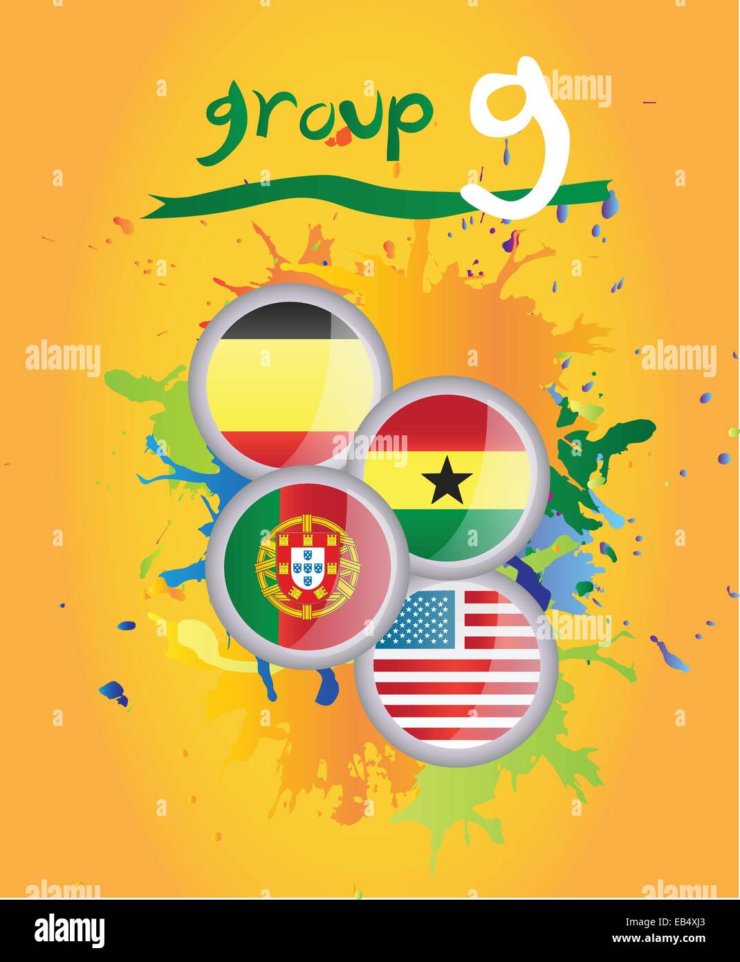 World cup group g vector Stock Vector Image & Art - Alamy