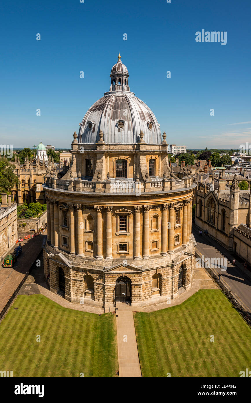 The Radcliffe Camera is a reading room for the Bodleian Library of ...