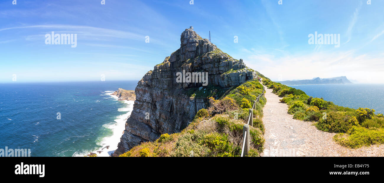 Cape Point walking trail from Dias Point Stock Photo - Alamy