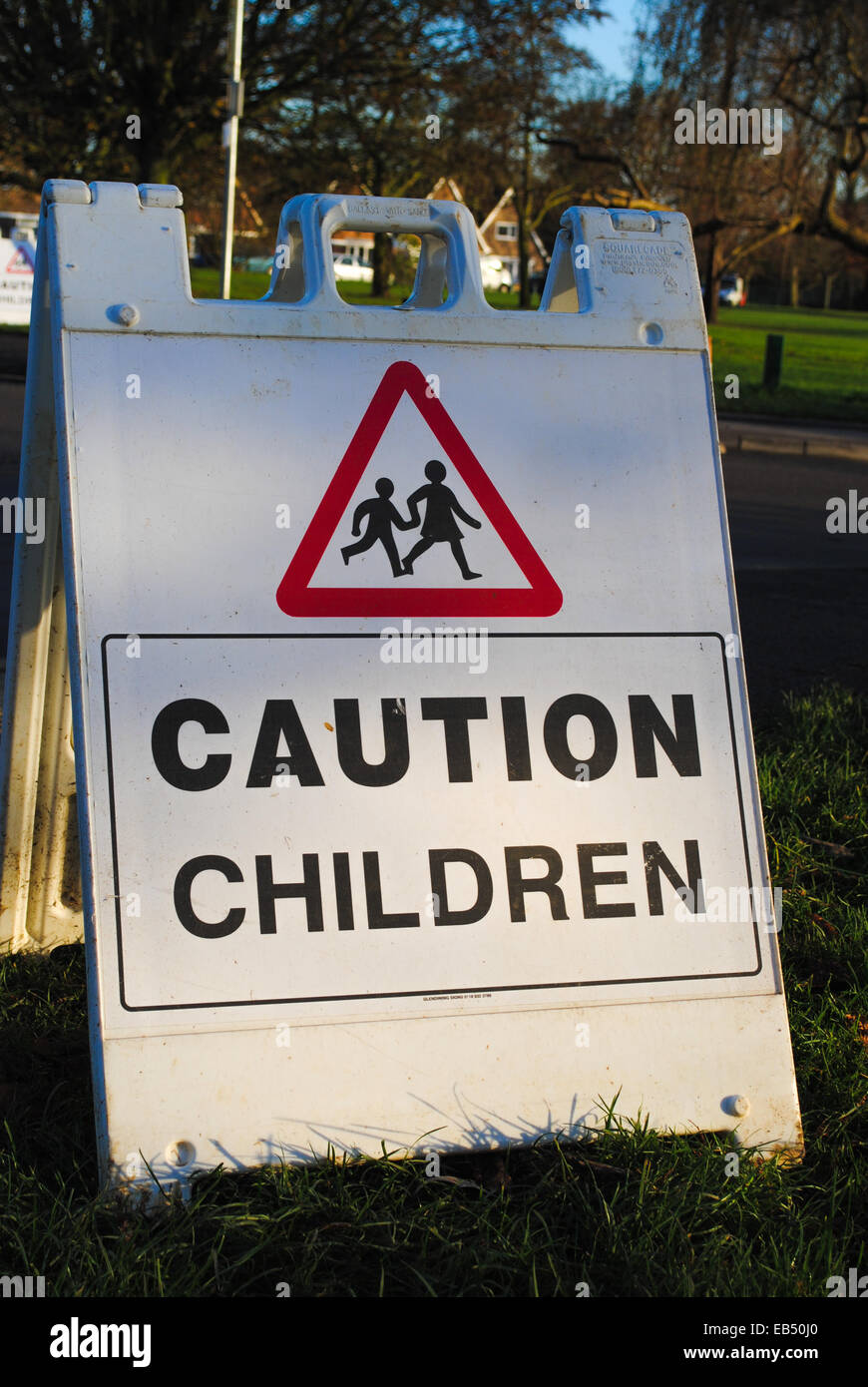 Caution children sign Stock Photo - Alamy