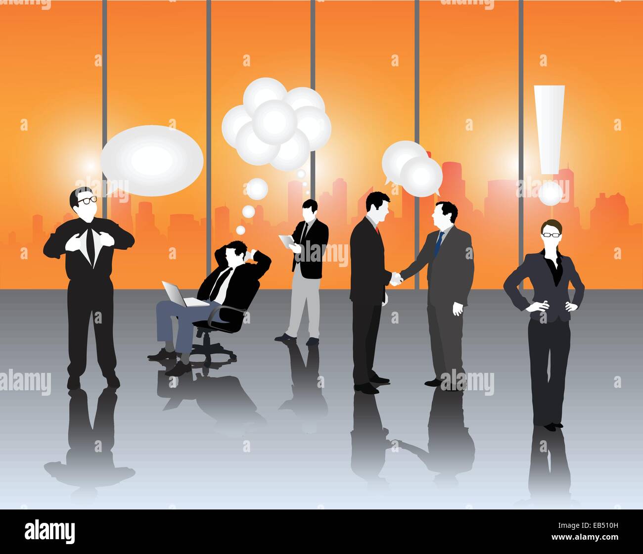Business people vector Stock Vector Image & Art - Alamy