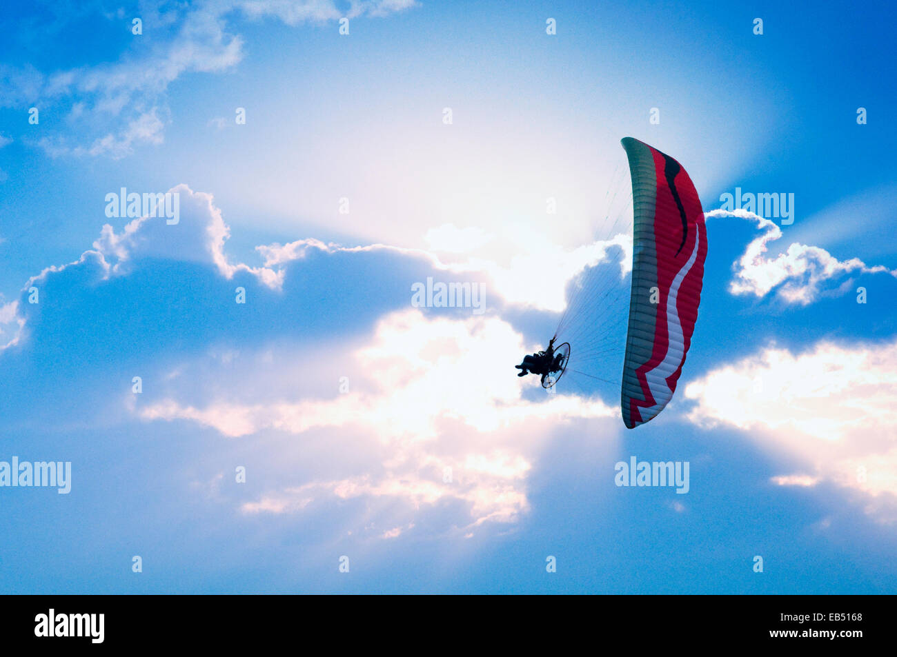 Para Motor Glider Stock Photo - Alamy