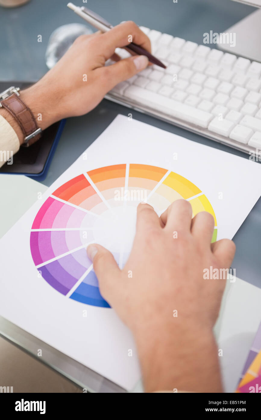 Colour Wheel Chart High Resolution Stock Photography and Images - Alamy