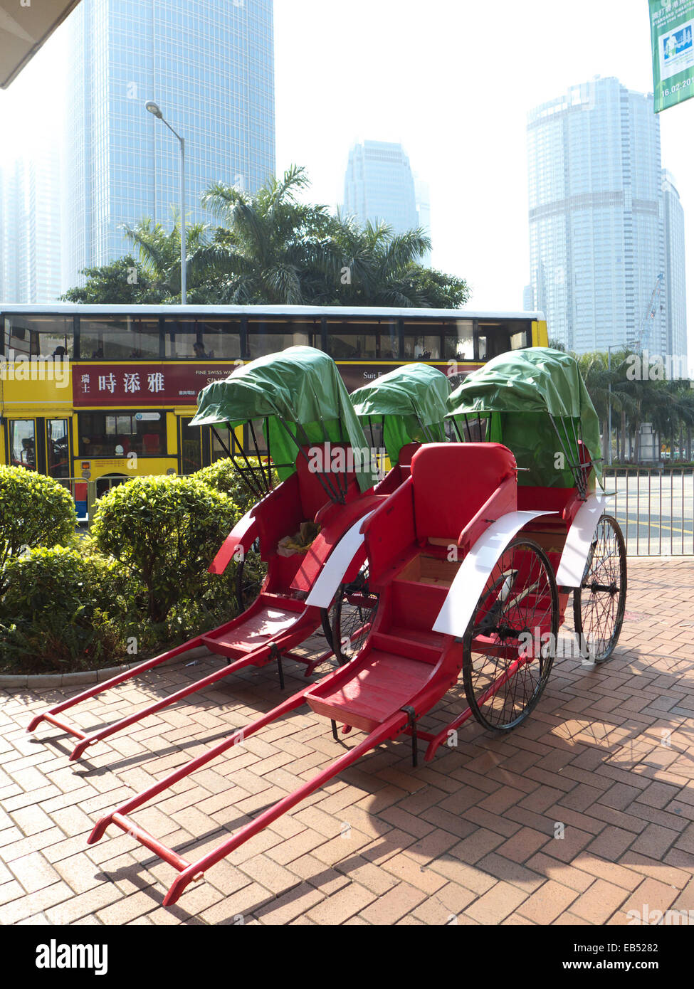 Hong kong rickshaw hi-res stock photography and images - Alamy