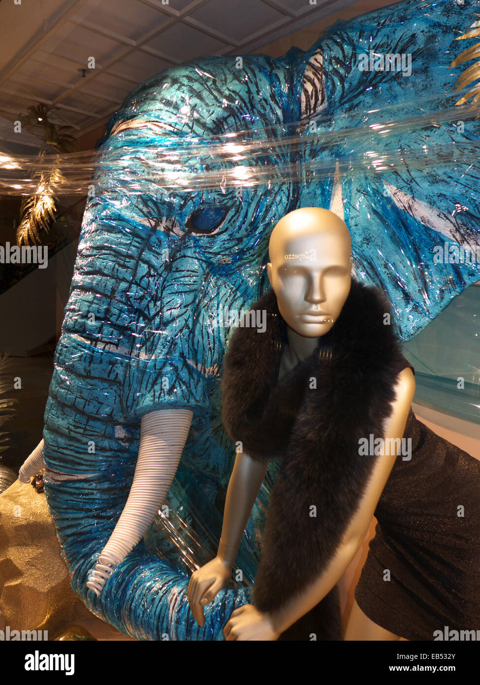China Hong Kong shopping mall window display decoration Stock Photo - Alamy