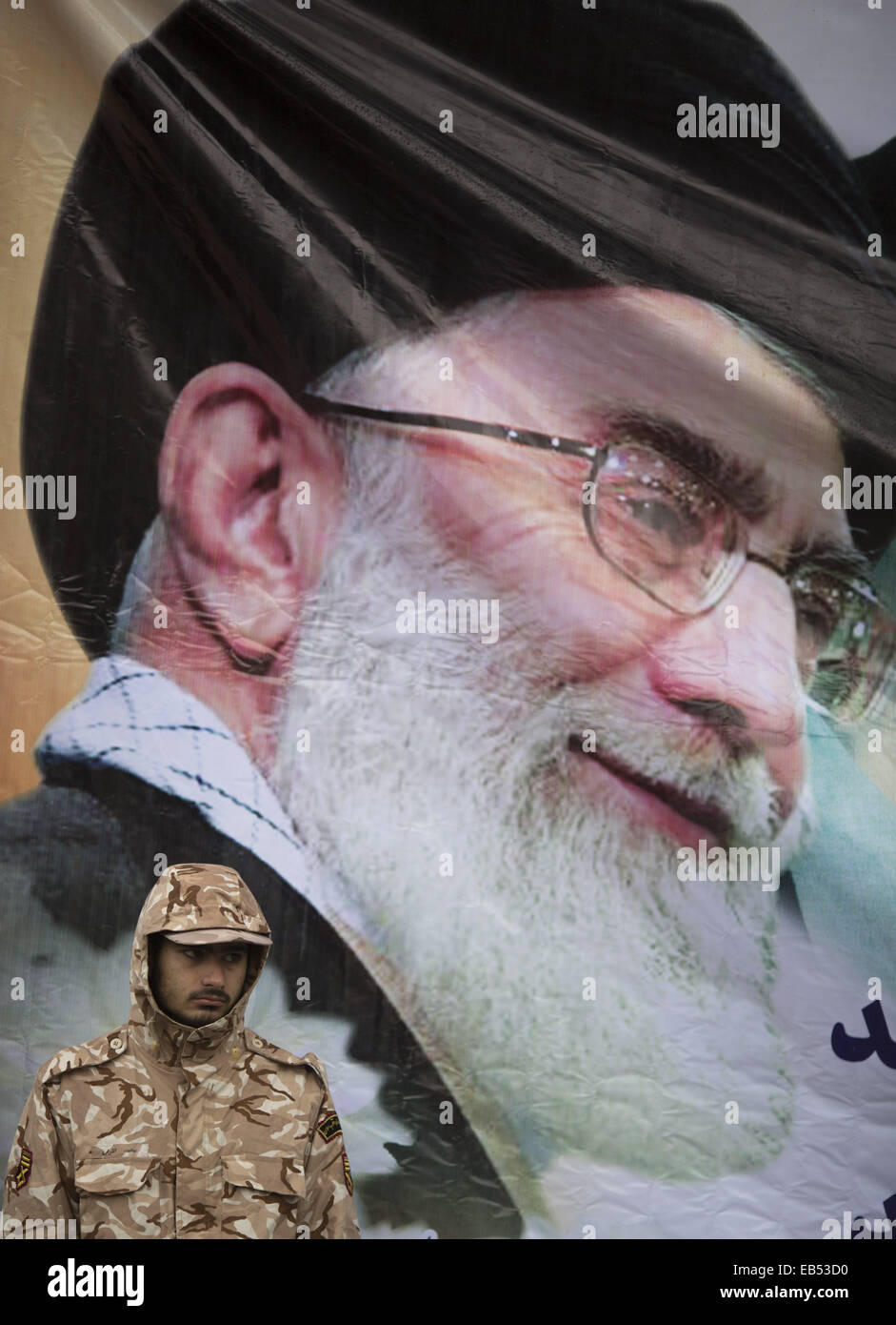Ayatollah ali khamenei portrait hi-res stock photography and images - Alamy