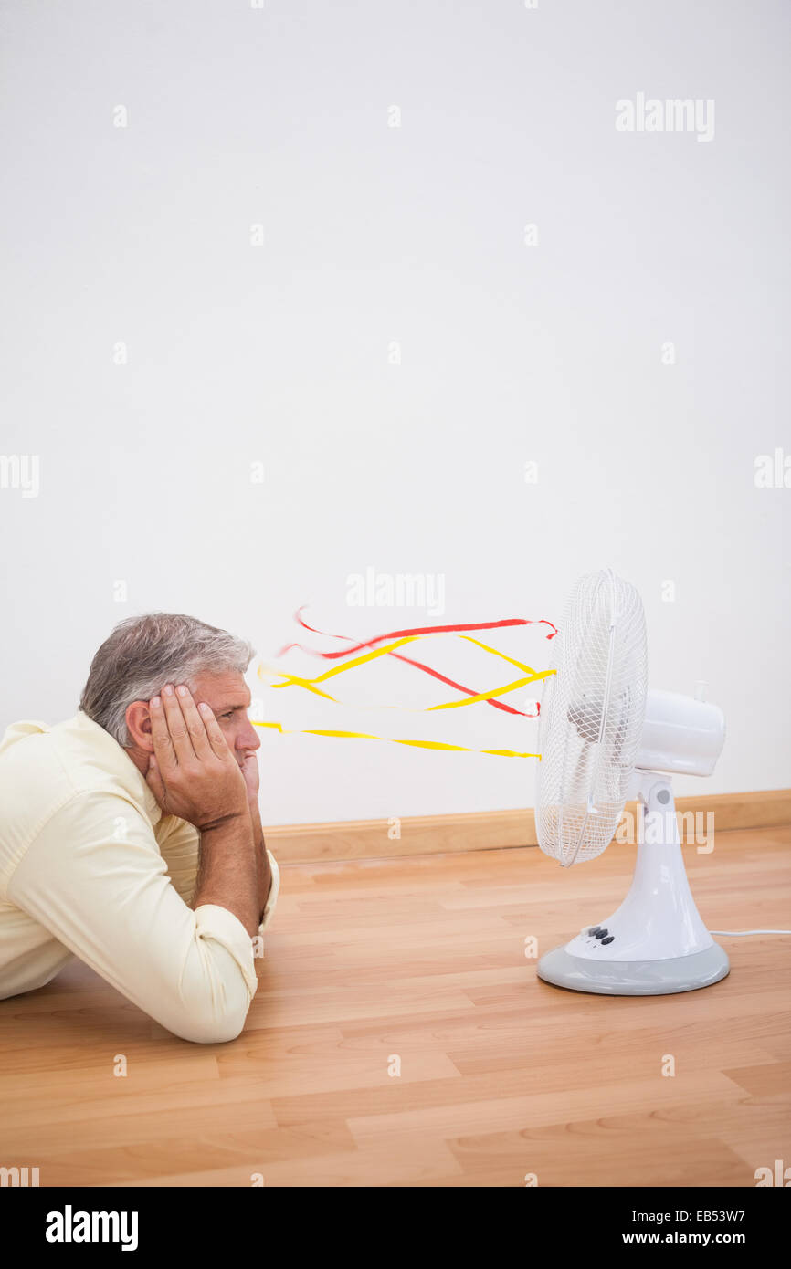 Fan blowing ribbons hi-res stock photography and images - Alamy