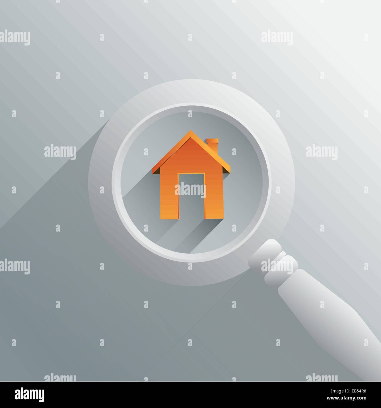 Glass house home Stock Vector Images - Alamy