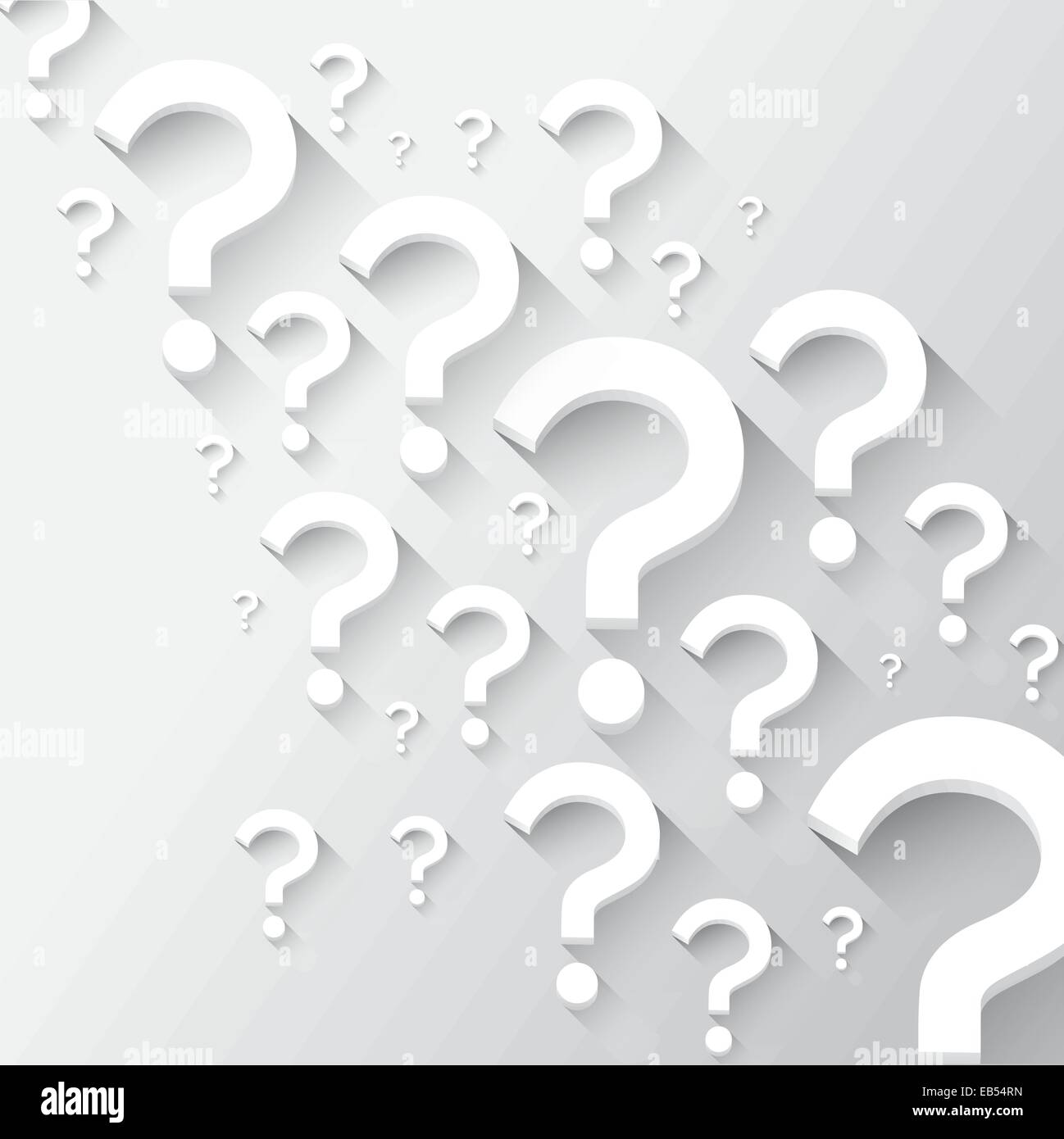 Question mark pattern in grey and white Stock Vector Image & Art - Alamy