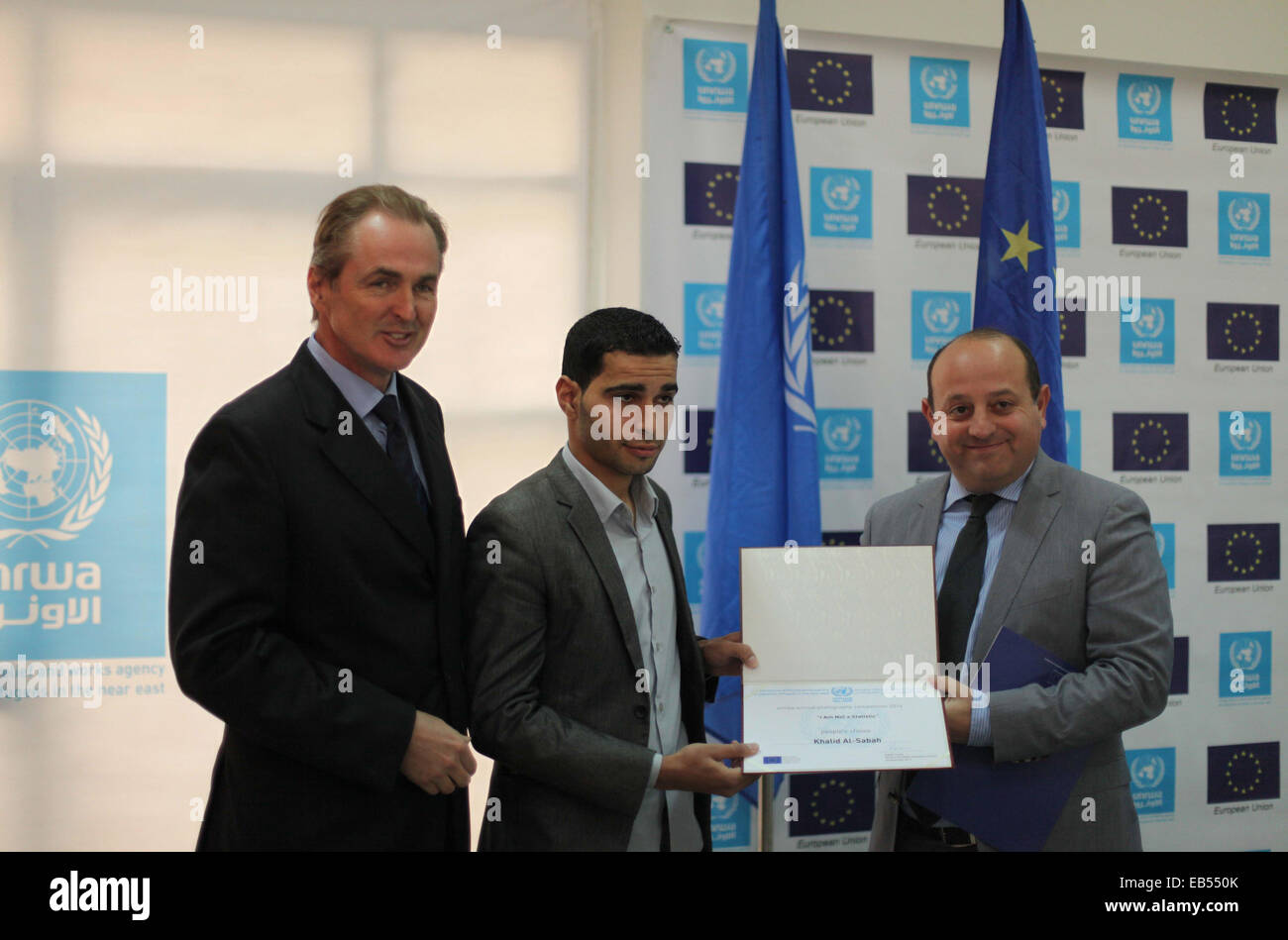 Nov. 26, 2014 - Gaza City, Gaza Strip, Palestinian Territory - Director ...