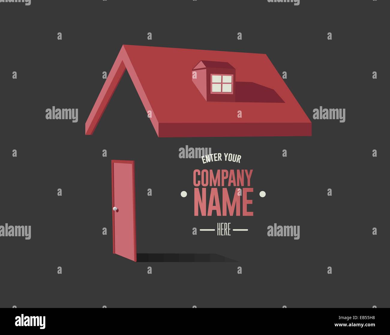 House built for Stock Vector Images - Alamy