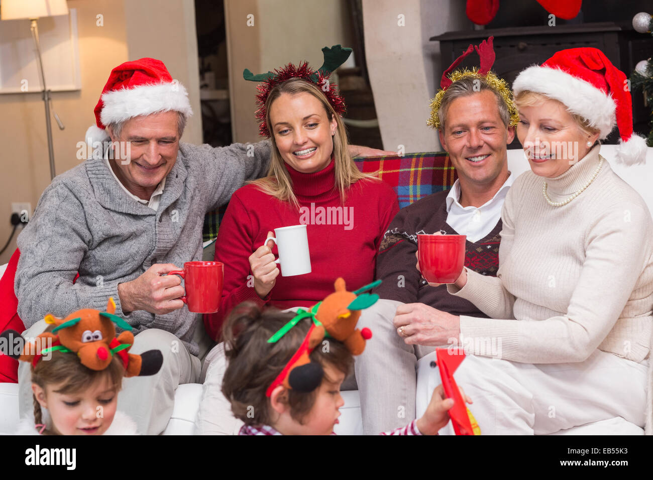 Child enjoying tea time hi-res stock photography and images - Alamy