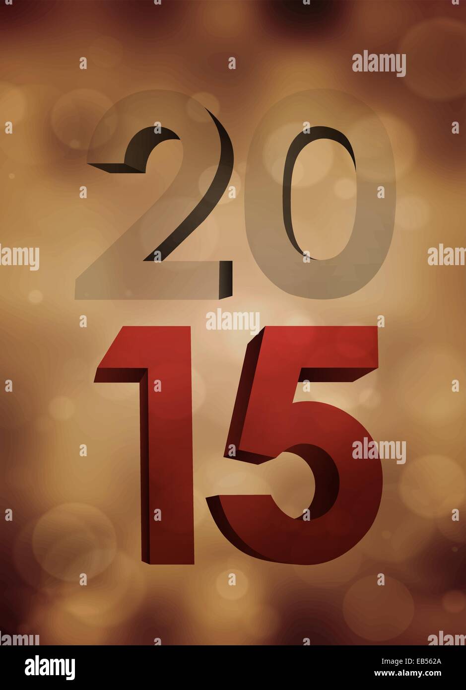 2015 year Stock Vector Images - Alamy