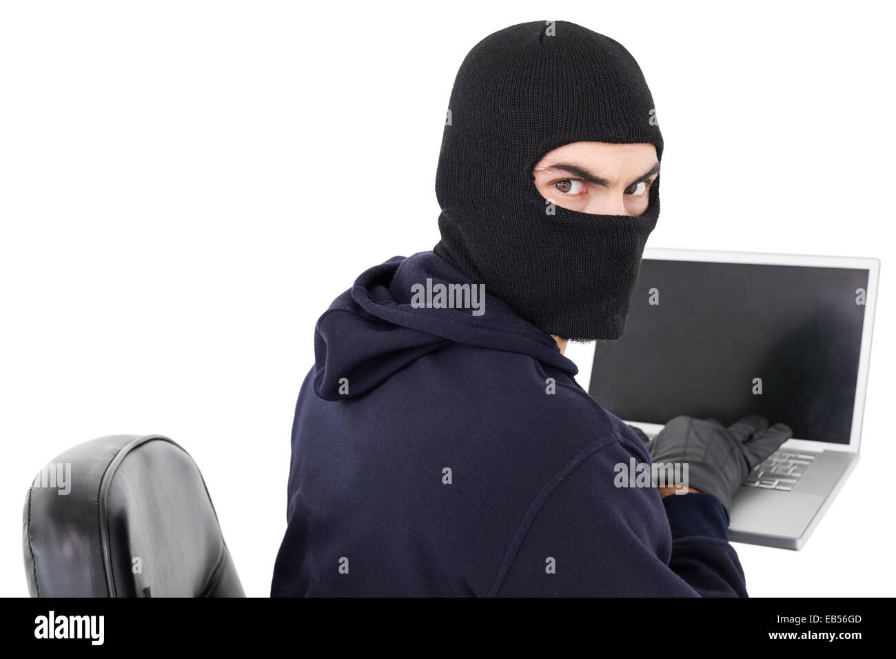 Hacking laptop hi-res stock photography and images - Alamy