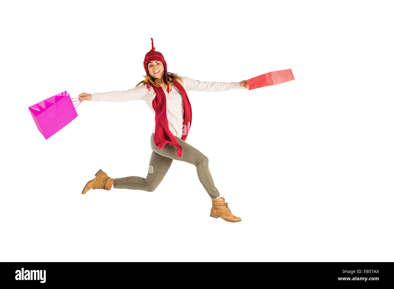 Jumping gifts hi-res stock photography and images - Alamy