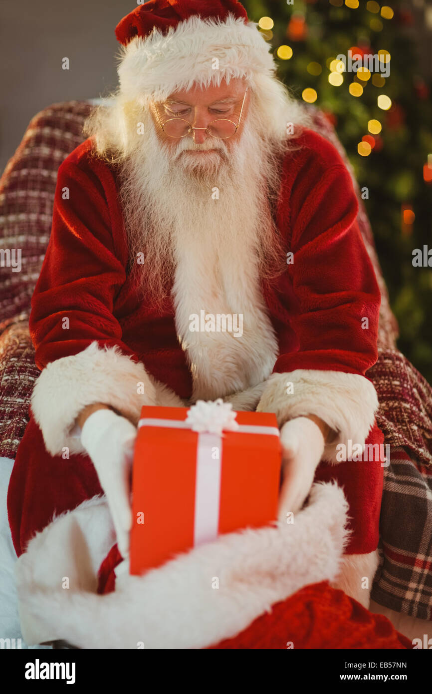 Father christmas with sack hi-res stock photography and images - Alamy