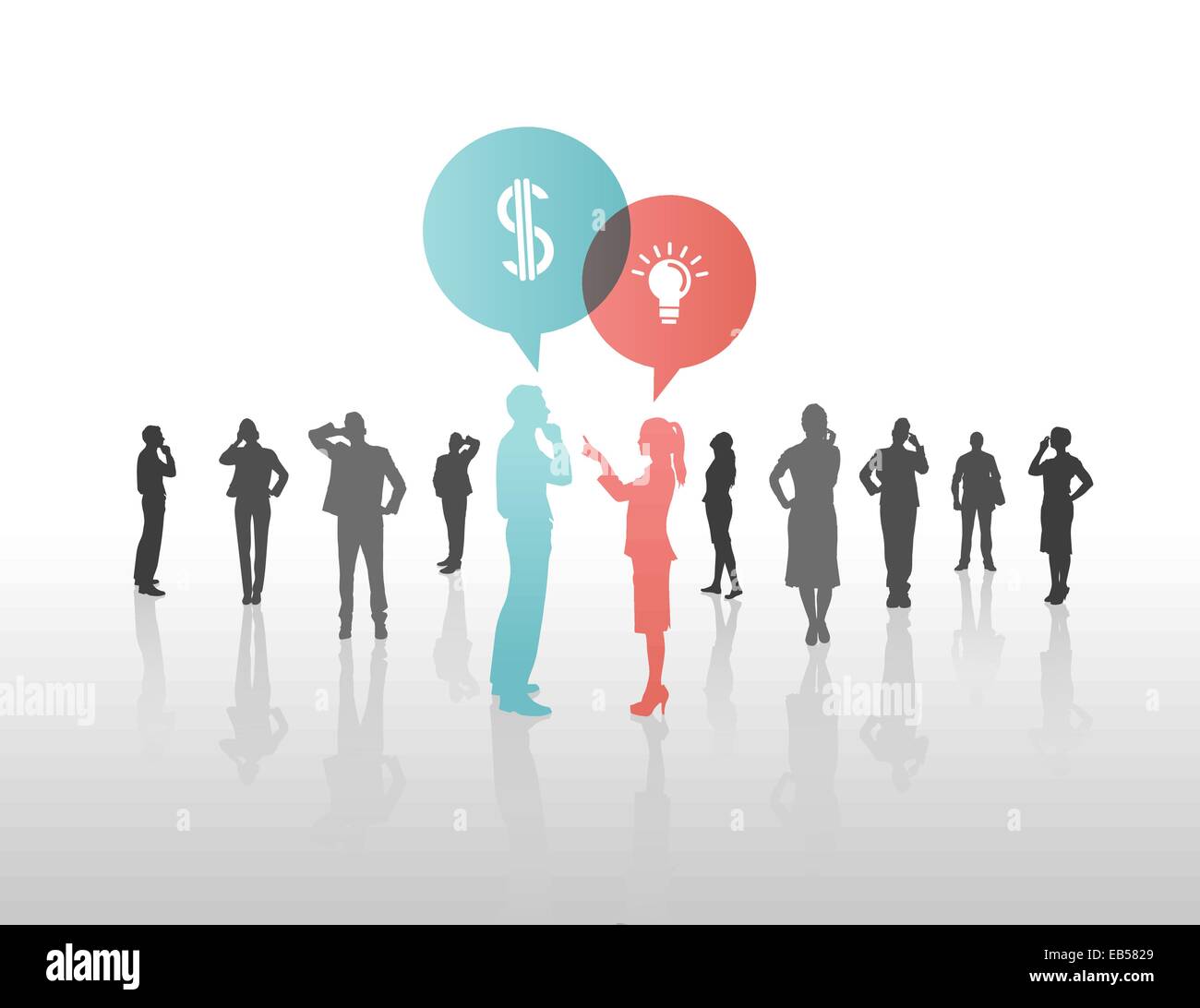 Partnership people ideas Stock Vector Images - Alamy