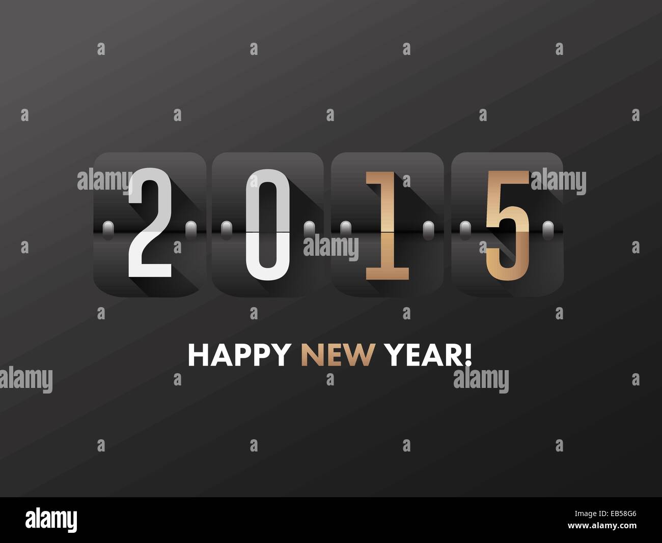 2015 happy new year vector Stock Vector Image & Art - Alamy