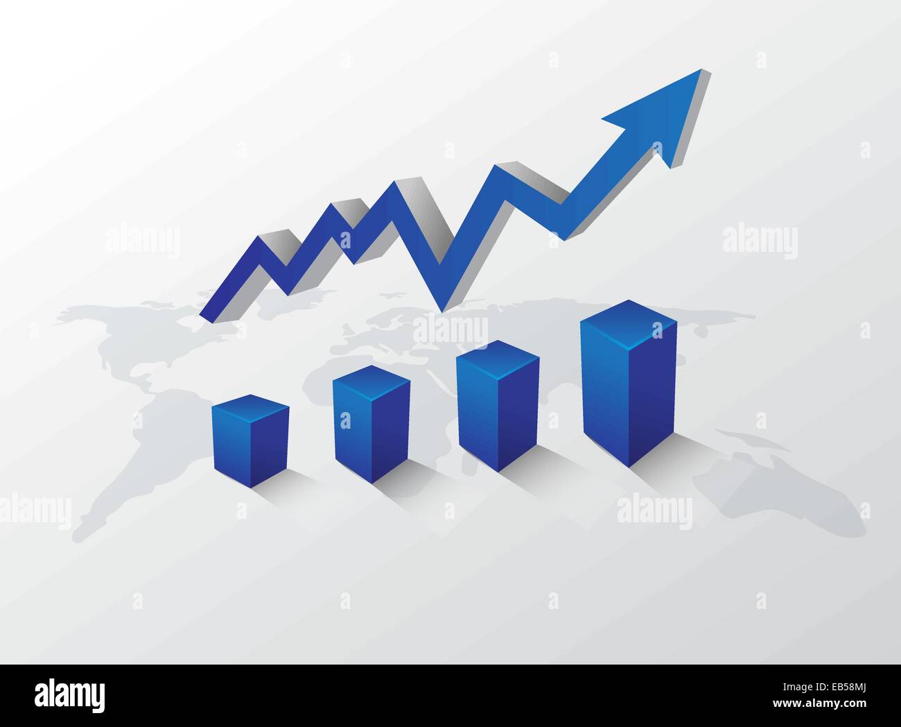 Arrow on map hi-res stock photography and images - Alamy