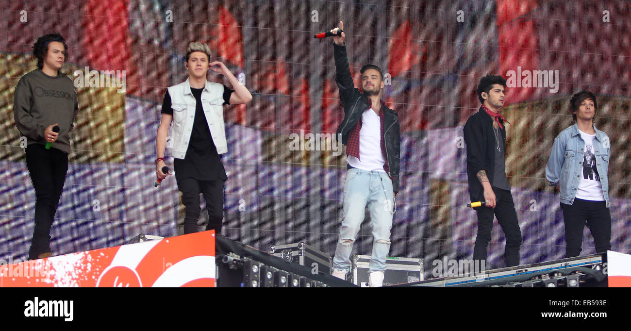 Radio 1's Big Weekend Glasgow - Performances - Day 2 Featuring: One ...