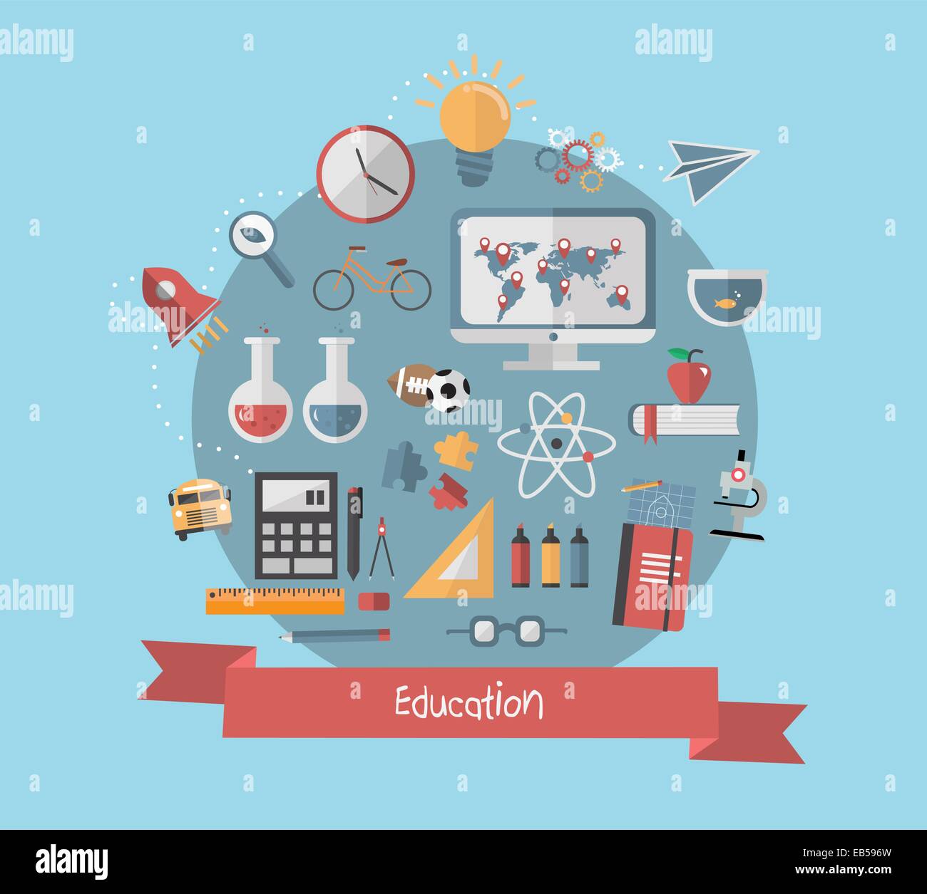 Education banner hi-res stock photography and images - Alamy